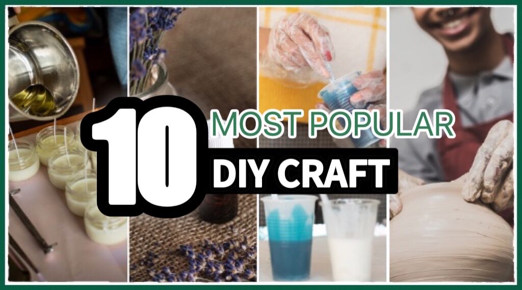 The 10 Most Popular DIY Crafts During Covid – IntoResin