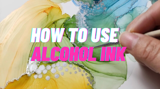 The Basics of Alcohol Ink – IntoResin