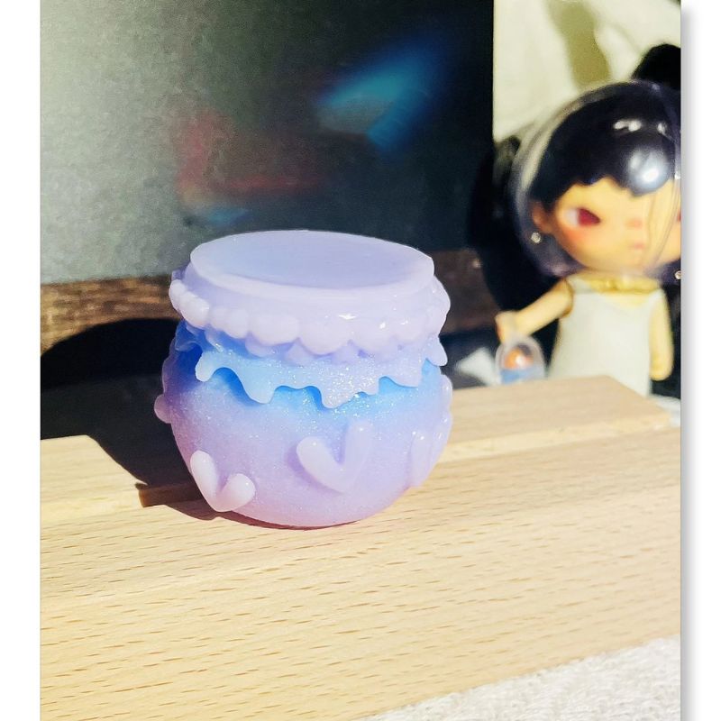 Handmade Diamond Mini Pudding Storage Jar Resin Molds – IntoResin