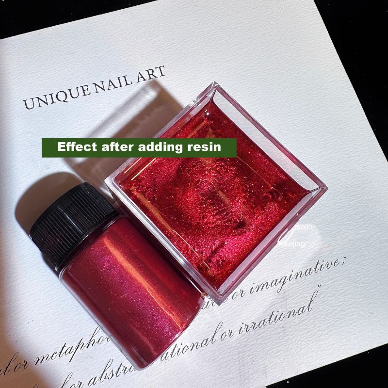 Wine Red Powder Resin Pigment