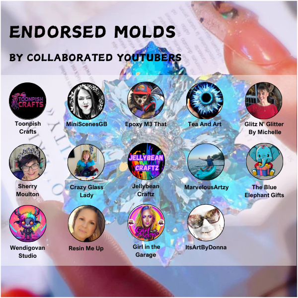 IntoResin Handmade Molds are POPPING!