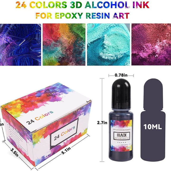 IntoResin Epoxy Resin Dye, Colorants for Resin Projects