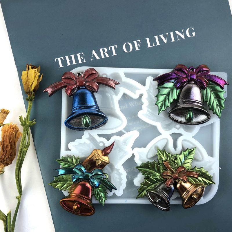 Christmas Bell Hanging Resin Mold – IntoResin