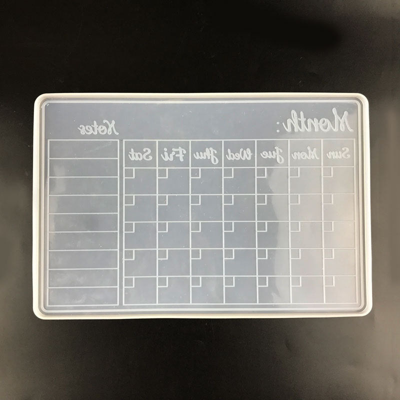 Calendar Resin Mold – IntoResin